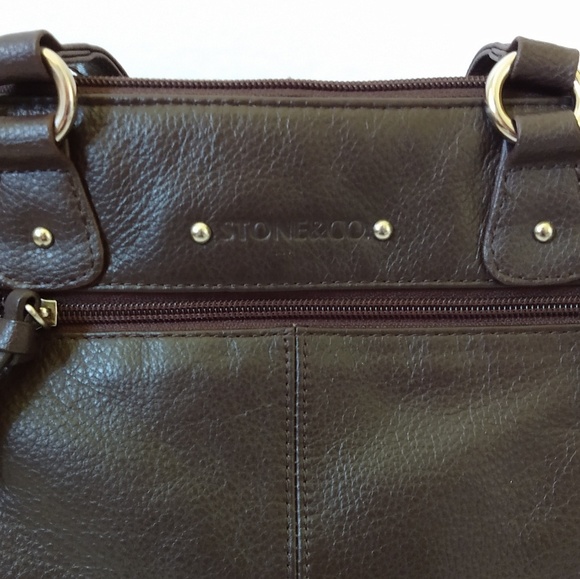 Stone & Co. | Bags | Stone Co Genuine Leather Multi Pocket Bag | Poshmark